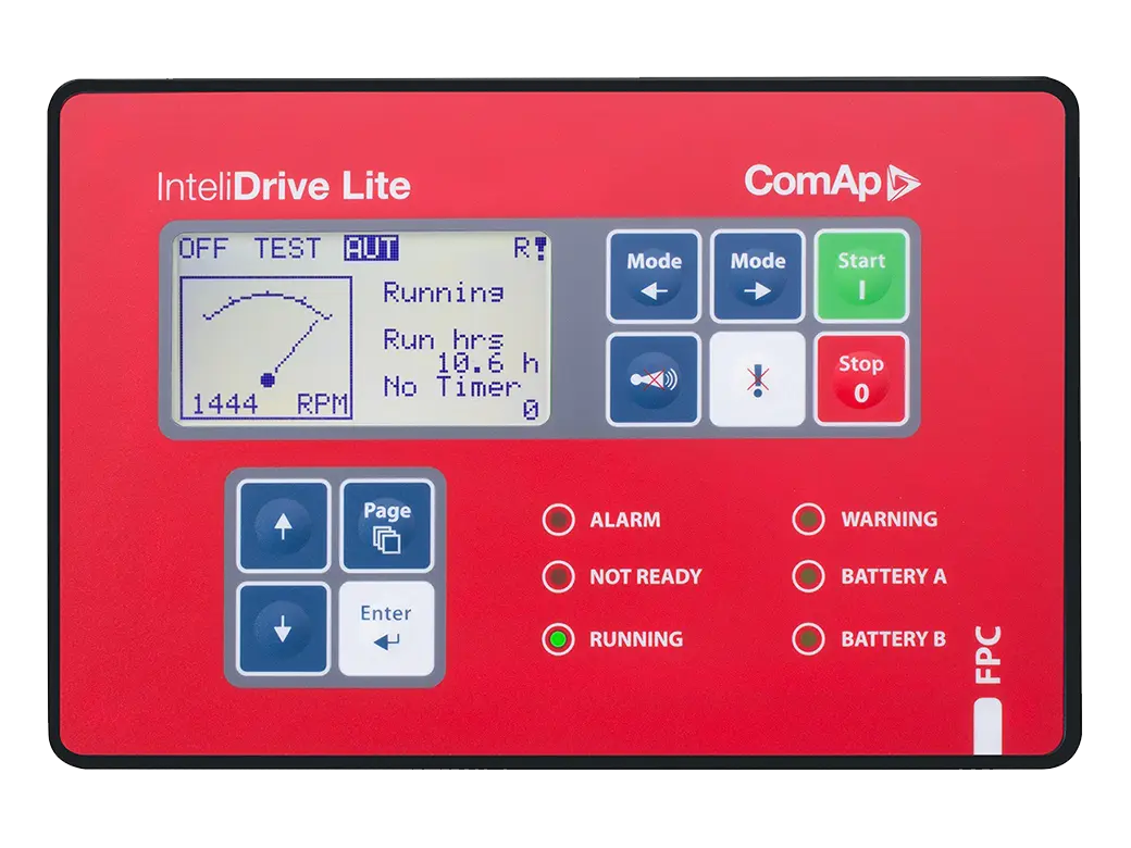 ComAp - InteliDrive Fire Pump
